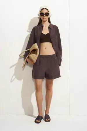 Cos Washed-silk Shirt