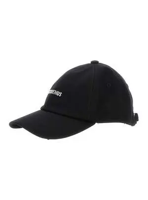 Jacquemus La Casquette Gadjo' Baseball Cap - Black