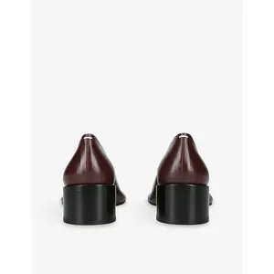 MAISON MARGIELA Piped Leather Heeled Pumps