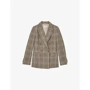 Reiss Button Detailed Blazers For Women