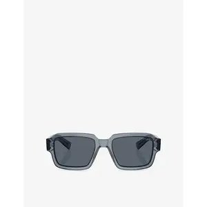 Prada Square-frame Acetate Sunglasses - Blue