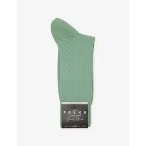 Falke Cool 24/7 Stretch-cotton Socks - Sage