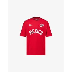 New Era Mexico Embroidered Woven Top