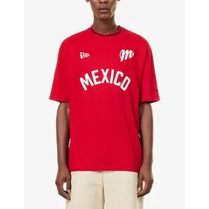 New Era Mexico Embroidered Woven Top