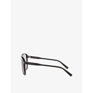 Saint Laurent Acetate Pilot Sunglasses