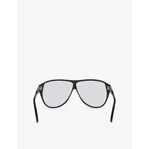 Saint Laurent Acetate Pilot Sunglasses