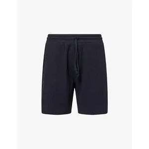 ARNE Relaxed-fit Waffle Textured Shorts