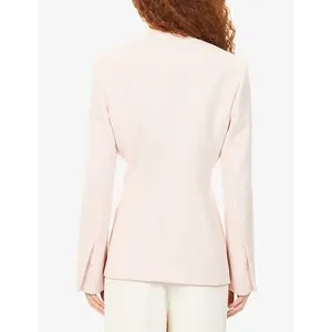 Max Mara Cady Woven Jacket With Sash Detail