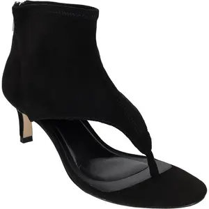 PELLE MODA Pelle Moda Zip-Up Thong Sandals With Padded Footbed