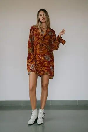 SUN CHILD Merlin Boyfriend Shirt