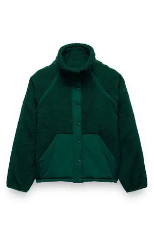 Prana Encinitas Fleece Jacket - Root Green