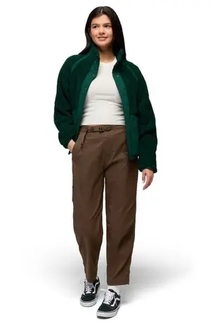 Prana Encinitas Fleece Jacket - Root Green