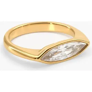 MEIDEYA Marquise Sleek Ring - Gold