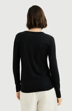 Brunello Cucinelli Cashmere And Silk Sparkling Lightweight Sweater - Black