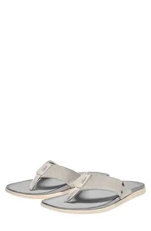 Johnnie-o Del Rey Flip Flop - Light Gray