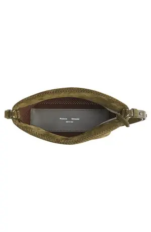 Proenza Schouler Bond Perforated Suede Shoulder Bag