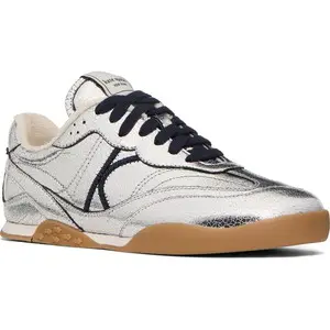 Kate Spade New York Ks Drift Sneaker - Silver/captain Navy