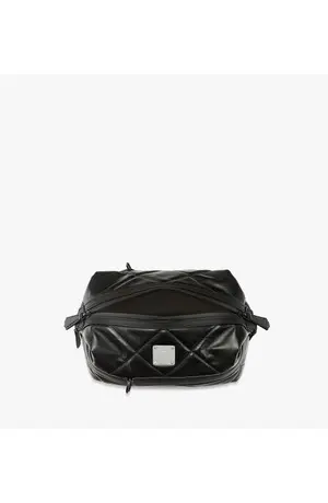 Mcm Small Aren Crossbody In Diamond Quilted Leather