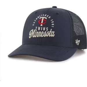 '47 Minnesota Twins Pitstop Trucker Adjustable Hat
