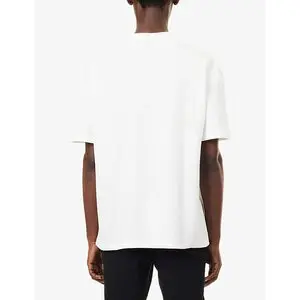 ARNE Relaxed-fit Waffle Woven T-shirt - White