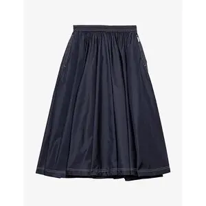 Prada Light Re-nylon Full Midi Skirt