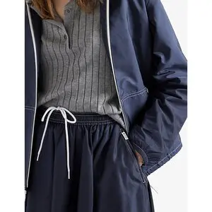 Prada Light Re-nylon Full Midi Skirt