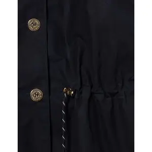 Claudie Pierlot High-neck Waxed Gabardine Jacket