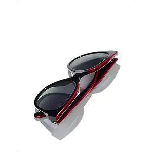 Chanel Square Acetate Sunglasses - Black