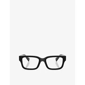 Miu Miu Mu 02yv Square-frame Acetate Eyeglasses - Black