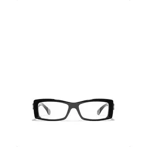 Chanel Ch3497 Rectangle-frame Acetate Optical Glasses
