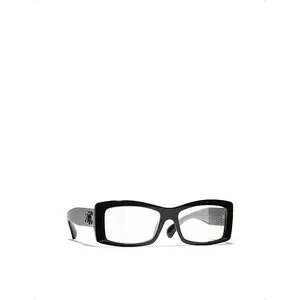 Chanel Ch3497 Rectangle-frame Acetate Optical Glasses