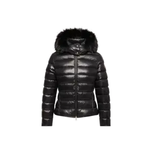 Moncler Badyeffe Hooded Short Down Jacket - Black