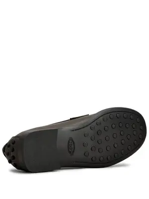 TOD'S Tricolore Leather Loafers