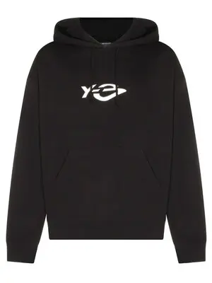 Y3 Hooded Sweatshirt In French Terry