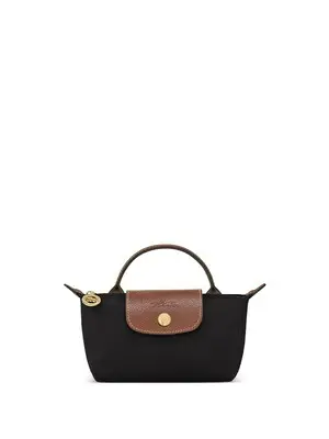 Longchamp Pouch With Handle Le Pliage Original - Black