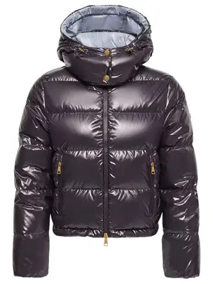 Moncler Short Quilted Puffer Jacket - Blue