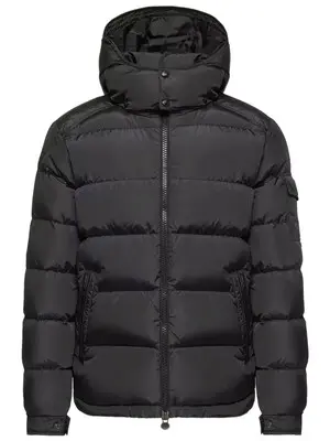 Moncler Short Down Jacket Maya Matte - Blue