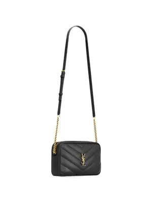 Saint Laurent Loulou Camera Bag In Quilted Lambskin