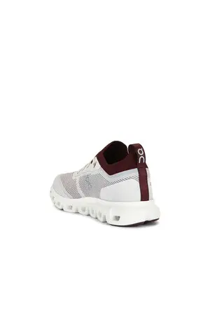 On 6 Versa Sneakers - Silver & Maroon