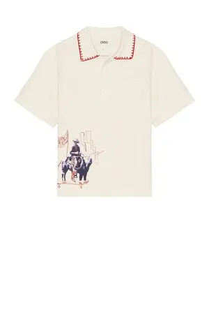 Oas Bronco Girona Shirt In Cream