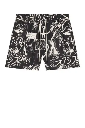Oas Gensou Swim Shorts - Black