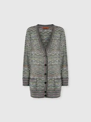 Missoni Blend Cardigan With Sequins