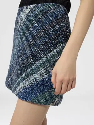 Missoni Blend Check Mini Skirt