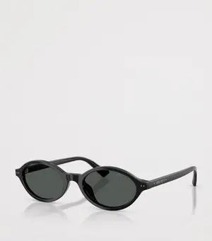 JIMMY CHOO Oval Sunglasses