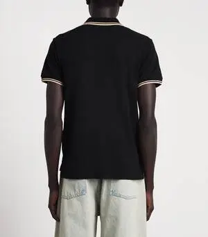 VIVIENNE WESTWOOD Cotton Orb Polo Shirt - Black