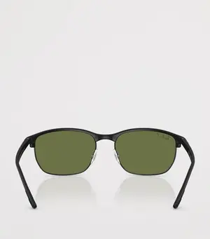 Ray-ban Rb4469 Sunglasses With Polarised Lenses - Black