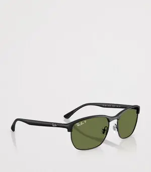 Ray-ban Rb4469 Sunglasses With Polarised Lenses - Black