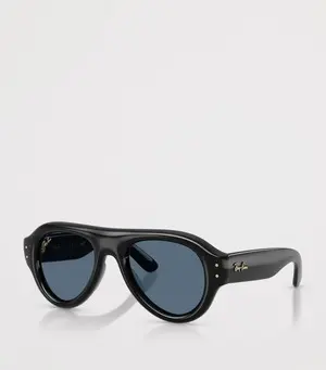 Ray-ban Aviator Puffer Acetate Sunglasses