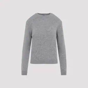 Prada PRADA Cashmere Crewneck Sweater Grey