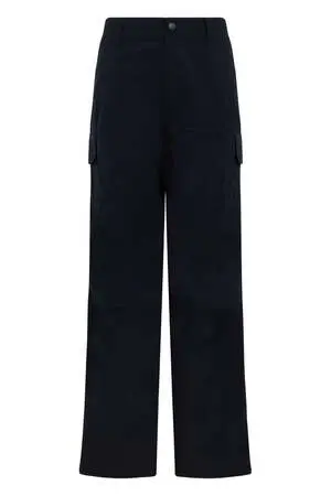 Burberry High-waisted Cargo Pants With Relaxed Fit